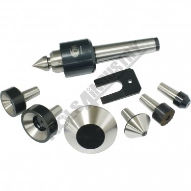 C0631 - 3MT Live Centre Set - Interchangeable Centring Tips | t4i.com.au