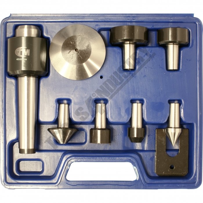 C0631 - 3MT Live Centre Set - Interchangeable Centring Tips | t4i.com.au