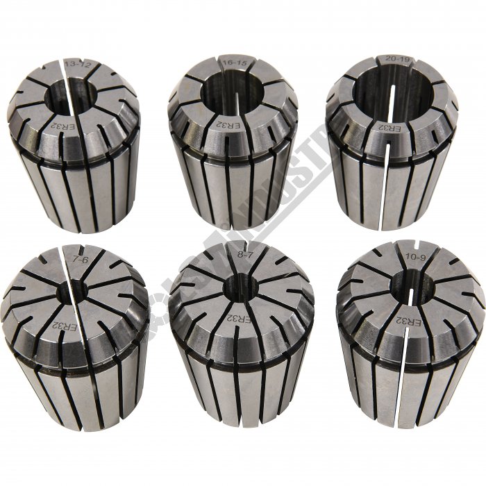 C922B - 3MT x ER32 Collet & Chuck Set - 8 Piece | t4i.com.au