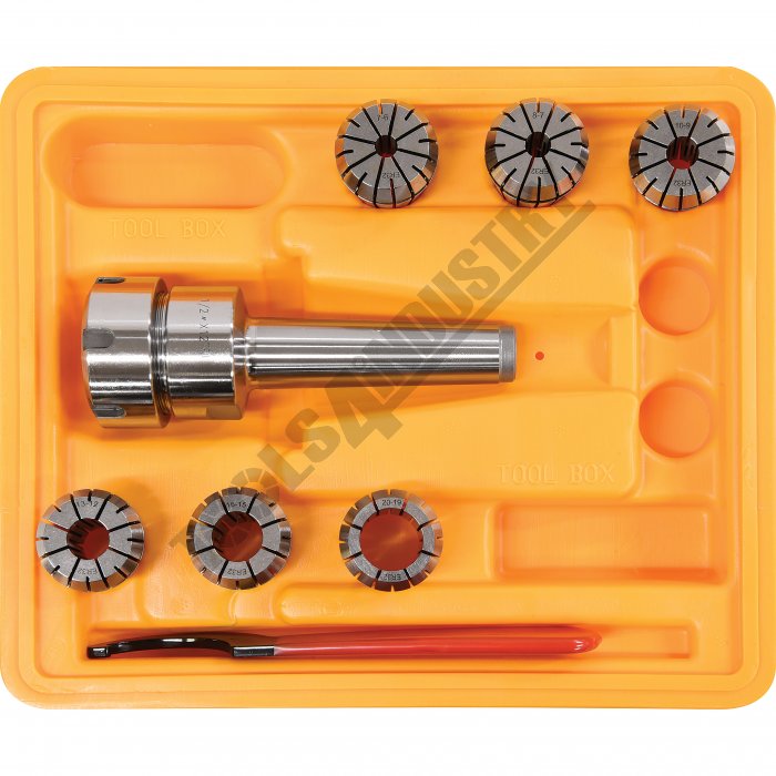 C922B - 3MT x ER32 Collet & Chuck Set - 8 Piece | t4i.com.au