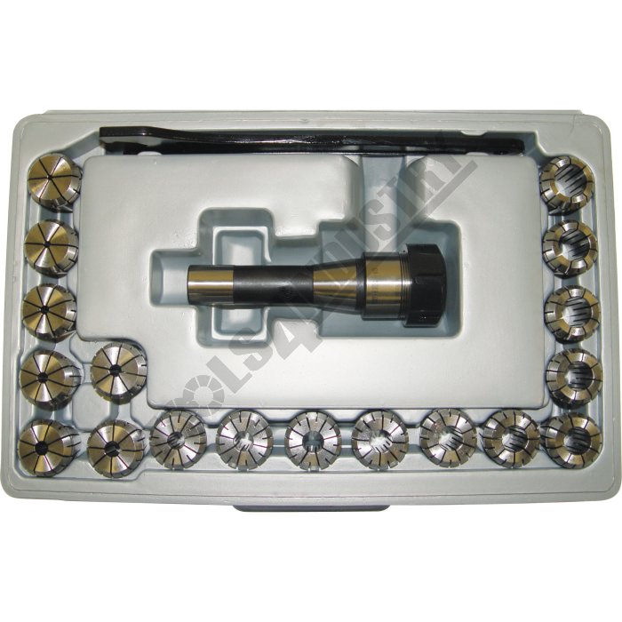 C927 - R8 x ER32 Collet & Chuck Set - 20 Piece | t4i.com.au