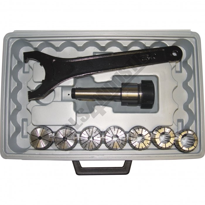 C959 - 3MT x ER40 Collet & Chuck Set - 9 Piece | t4i.com.au