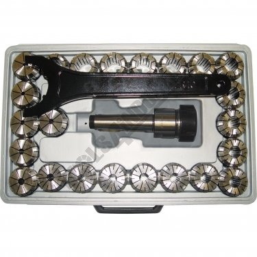 C963 - 3MT x ER40 Collet & Chuck Set - 25 Piece | t4i.com.au