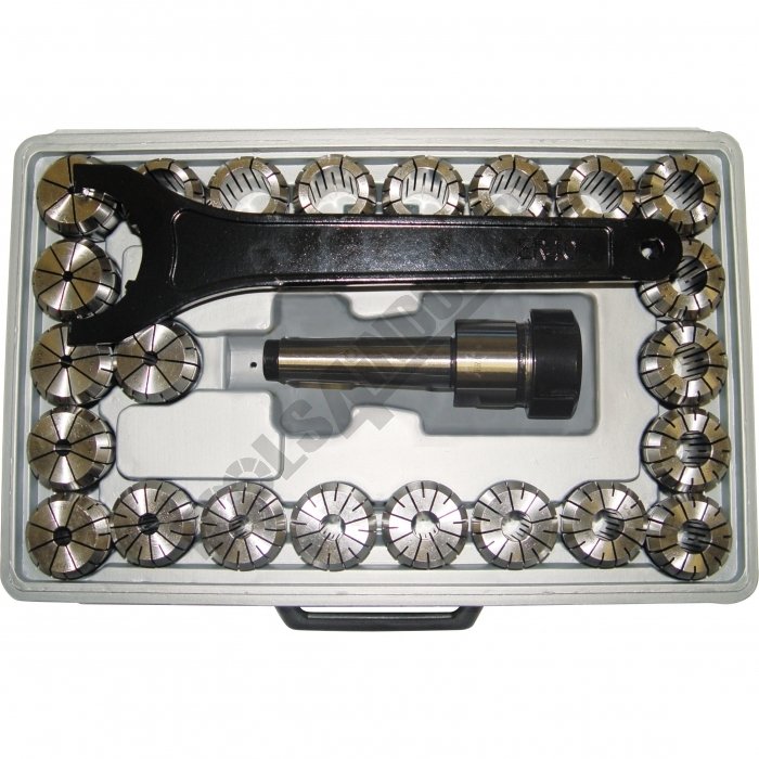 C963 - 3MT x ER40 Collet & Chuck Set - 25 Piece | t4i.com.au