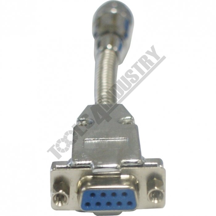 D712 - DIN7 Male to DSub9 Female Adaptor Cable | t4i.com.au