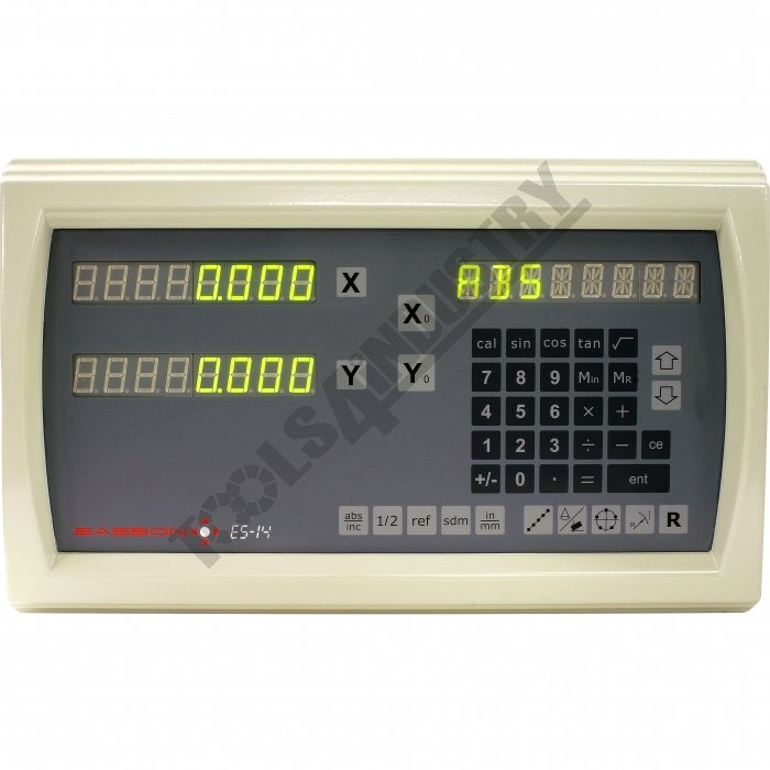 D7142 - ES14-2x 2-Axis Digital Readout Counter - 1µm or 5µm | t4i.com.au