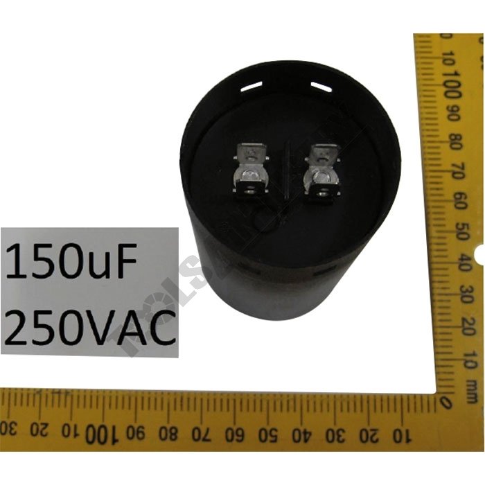 EC201 - # CAPACITOR 150UF 250VAC START | t4i.com.au