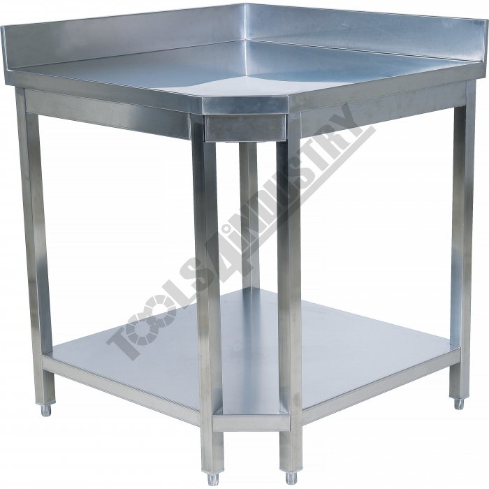 F305 - SSB-CNR Stainless Steel Corner Work Bench | t4i.com.au