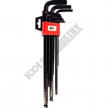 H800 - H800 Imperial Hex Keys with Ball End - Long Series | t4i.com.au