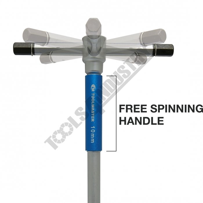 H820 - Metric Hex Key Set with T-Bar Handle | t4i.com.au