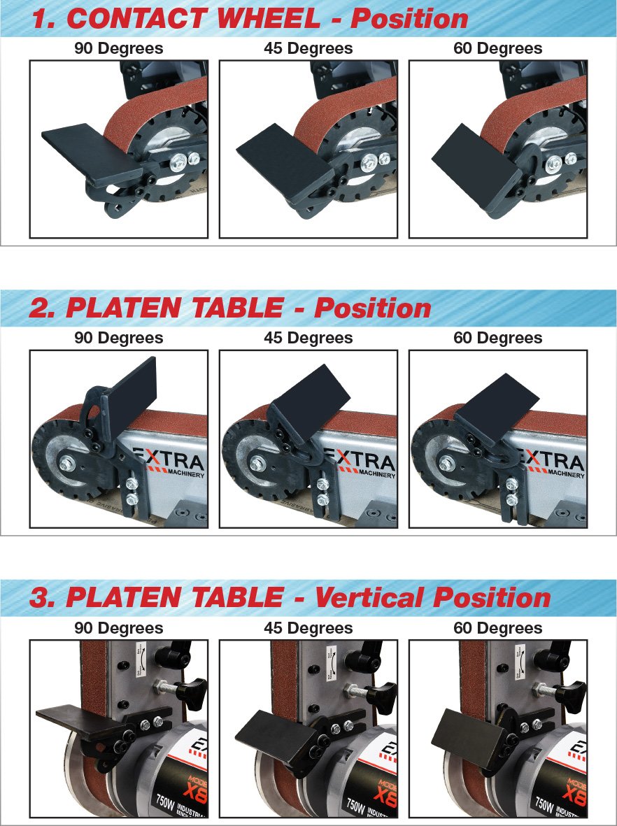 L0914 - LA-125T Work Table Linishing Attachment | t4i.com.au