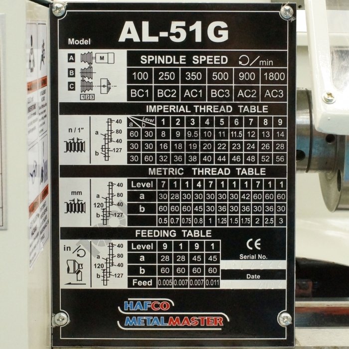 L160 - AL-51G Bench Lathe | t4i.com.au