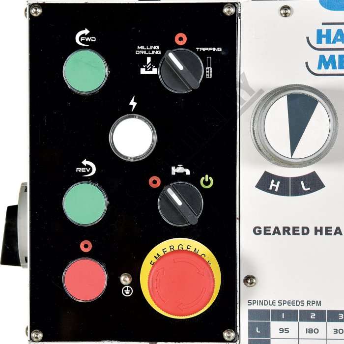 M140D - HM-47B Mill Drill - Geared & Tilting Head with Digital Readout ...