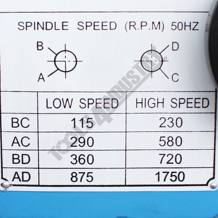 M163S - HM-52G Workshop Turret Milling Machine Geared Head Horizontal ...