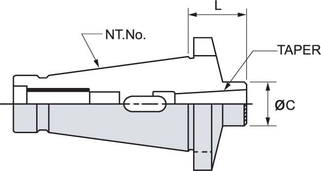 M170 - M170 R8-MT3-50 Milling Adaptor | t4i.com.au