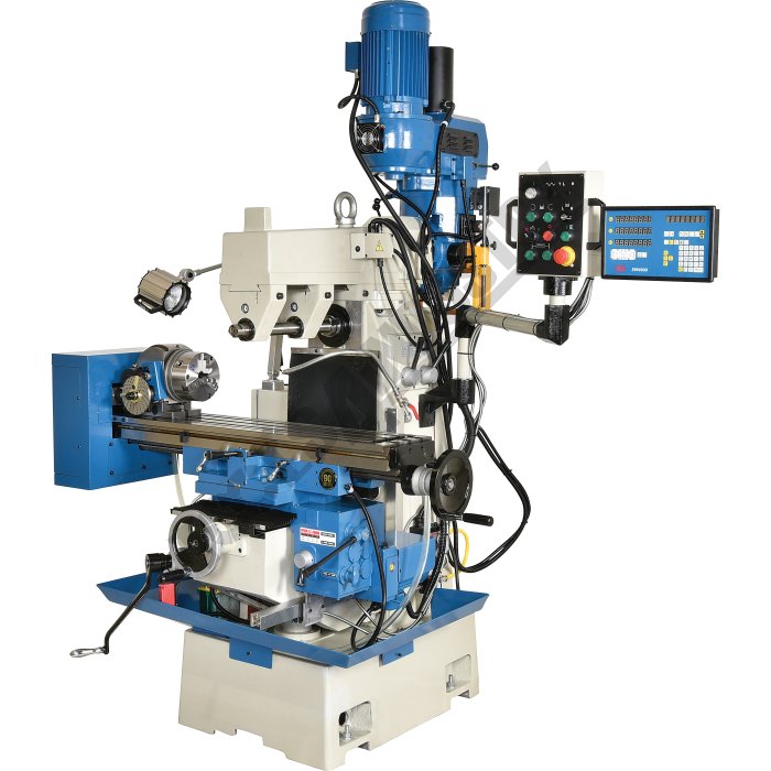 M586E - Industrial Turret Milling Machine - Horizontal & Vertical BM ...