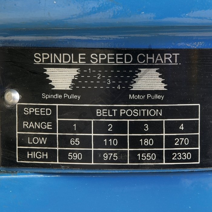 M595D - BM-23A Industrial Turret Milling Machine | t4i.com.au