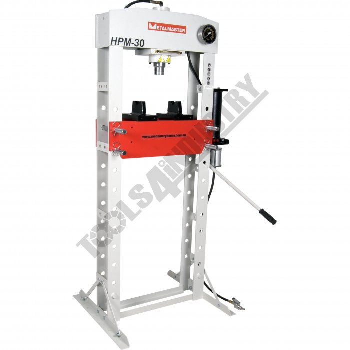 P130M - HPM-30 Trade Hydraulic & Pneumatic Press - 30 Tonne | t4i.com.au