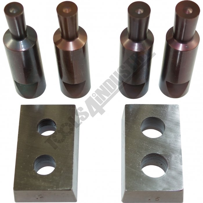 P201 - 22N\16 Round Punch & Die Set - Ø11, Ø12, Ø13, & Ø14mm | t4i.com.au