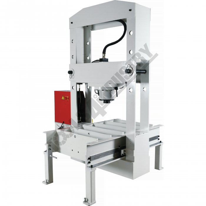 P402T - HPR-100T Industrial Motorised Hydraulic Roll Frame Press with ...