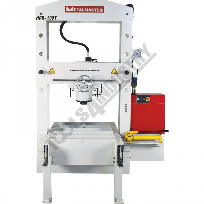 P402T - HPR-100T Industrial Motorised Hydraulic Roll Frame Press with ...