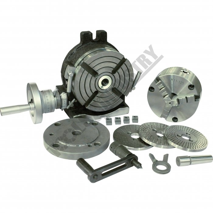 R0065 - RTK-6 Rotary Table, Dividing Plates & 3 Jaw Chuck Kit | t4i.com.au