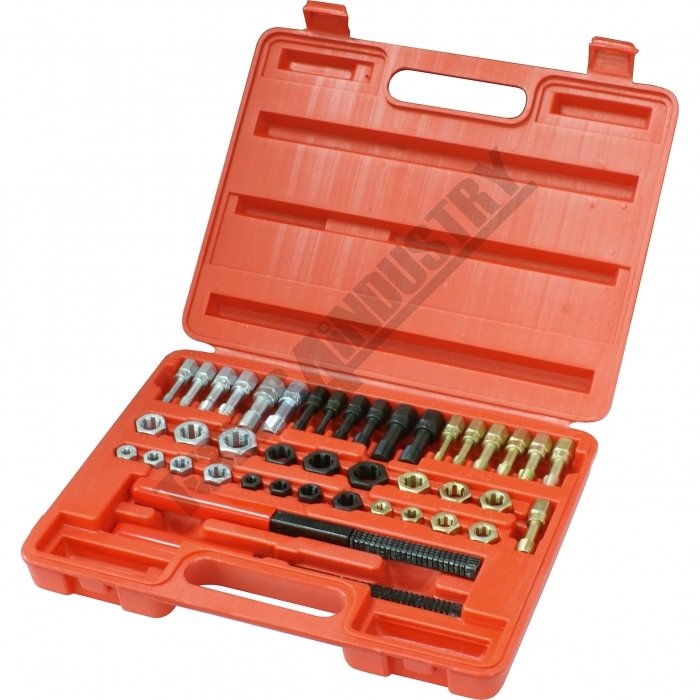T020 - 42 Piece Thread Restorer Tap & Die Kit - Metric, UNC, UNF | t4i ...
