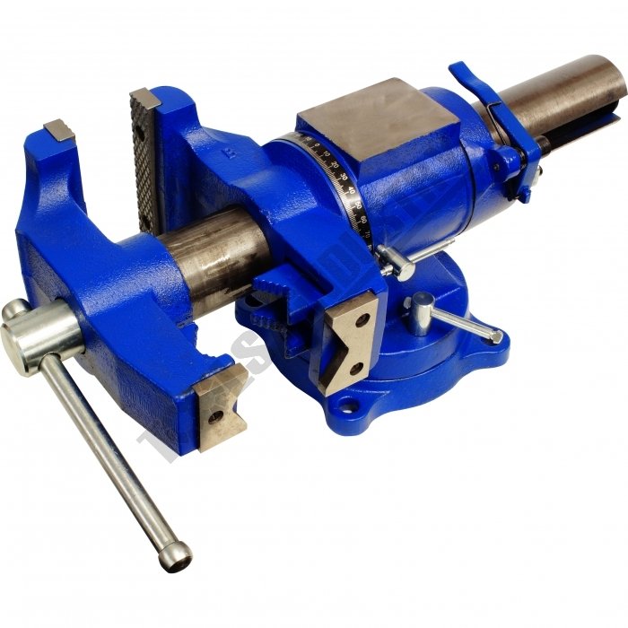 V075 - MPV-12 125mm Cast Iron Multi Purpose Bench Vice - Rotating Head ...