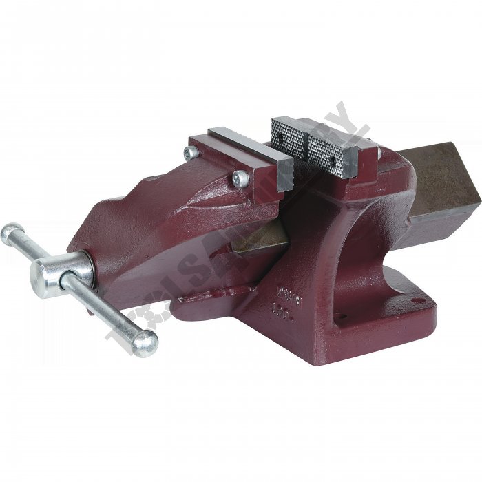 V079 - 60178 100mm Cast Iron Offset Bench Vice | t4i.com.au