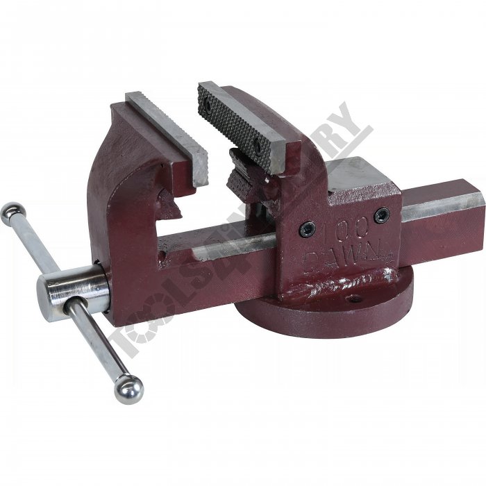 V081 - 60420 100mm Forge Steel Utility Bench Vice with Anvil & Pipe ...