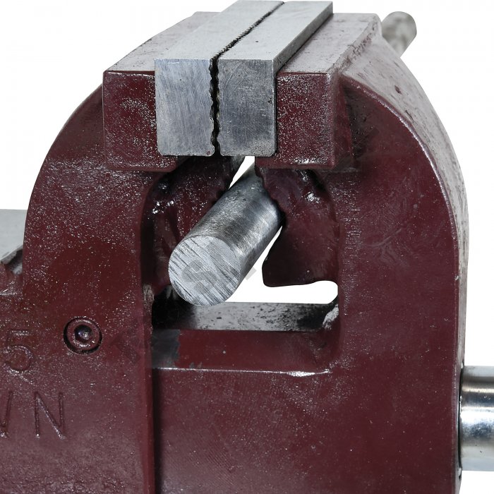 V0815 - 60421 125mm Forge Steel Utility Bench Vice with Anvil & Pipe ...